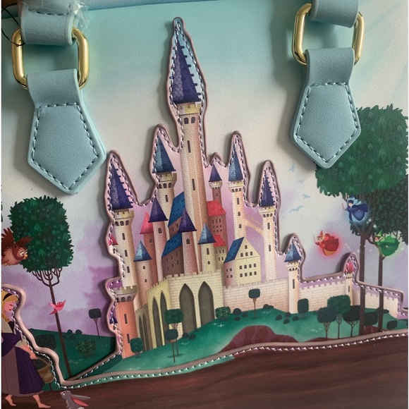 Loungefly | Bags | Loungefly X Disney Sleeping Beauty Castle Satchel ...
